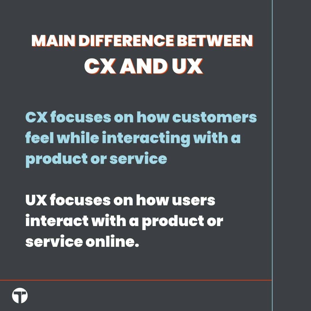 What’s the Difference Between CX and UX? - Talentfoot | Executive ...